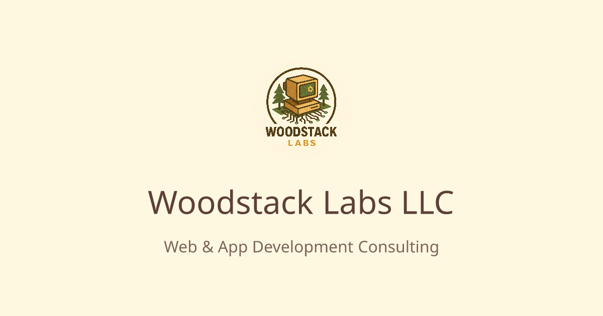 Woodstack Labs LLC - Web & App Development Consulting